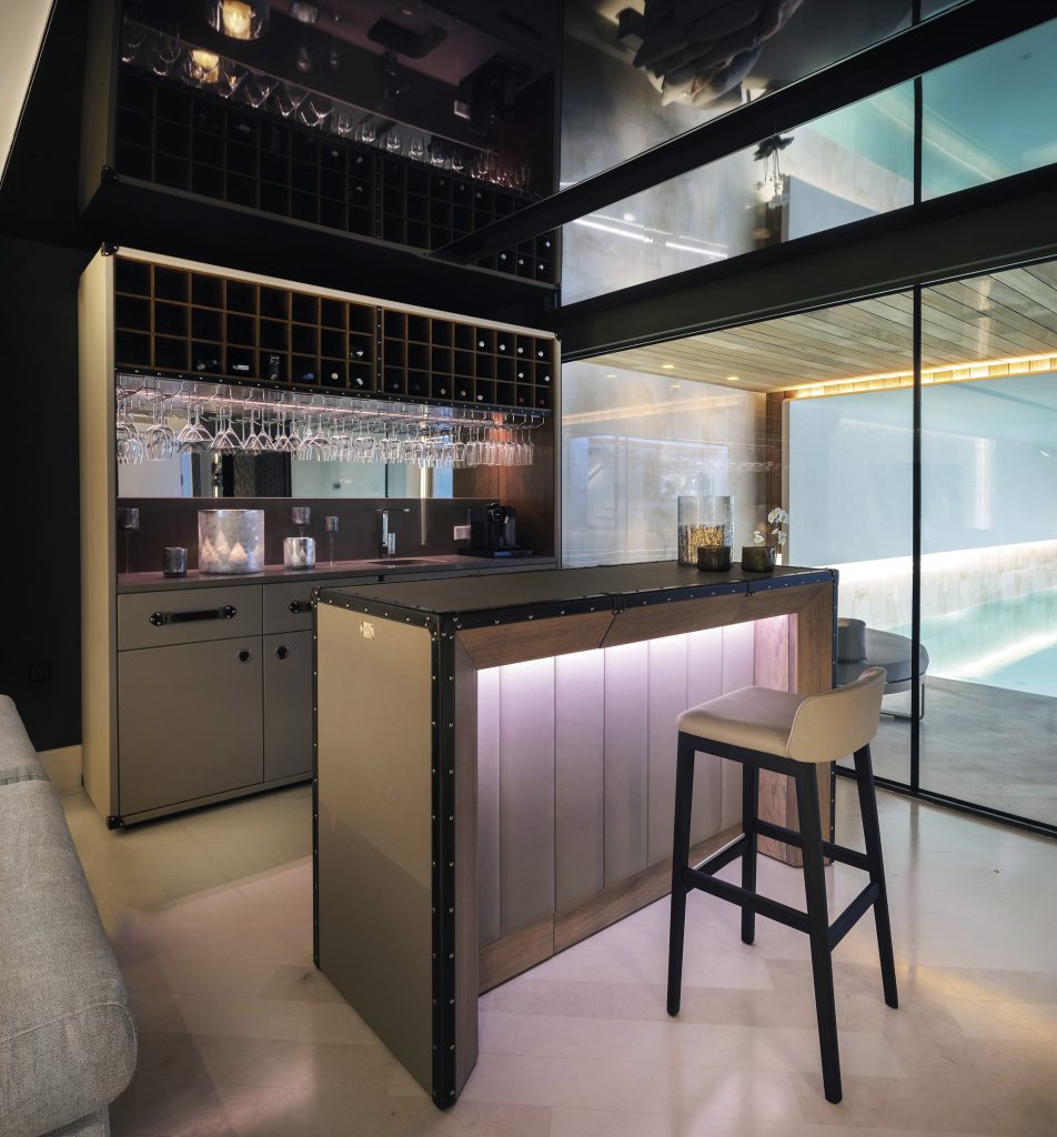 Bar Counter - COMPASS - A0890 - Coleccion Alexandra