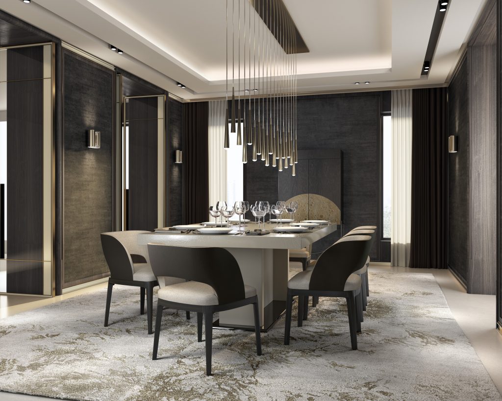 Dining Table - VALENTINA - S1295 - Coleccion Alexandra