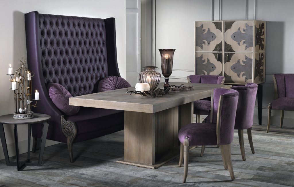 Dining Table - VALENTINA - S1295 - Coleccion Alexandra